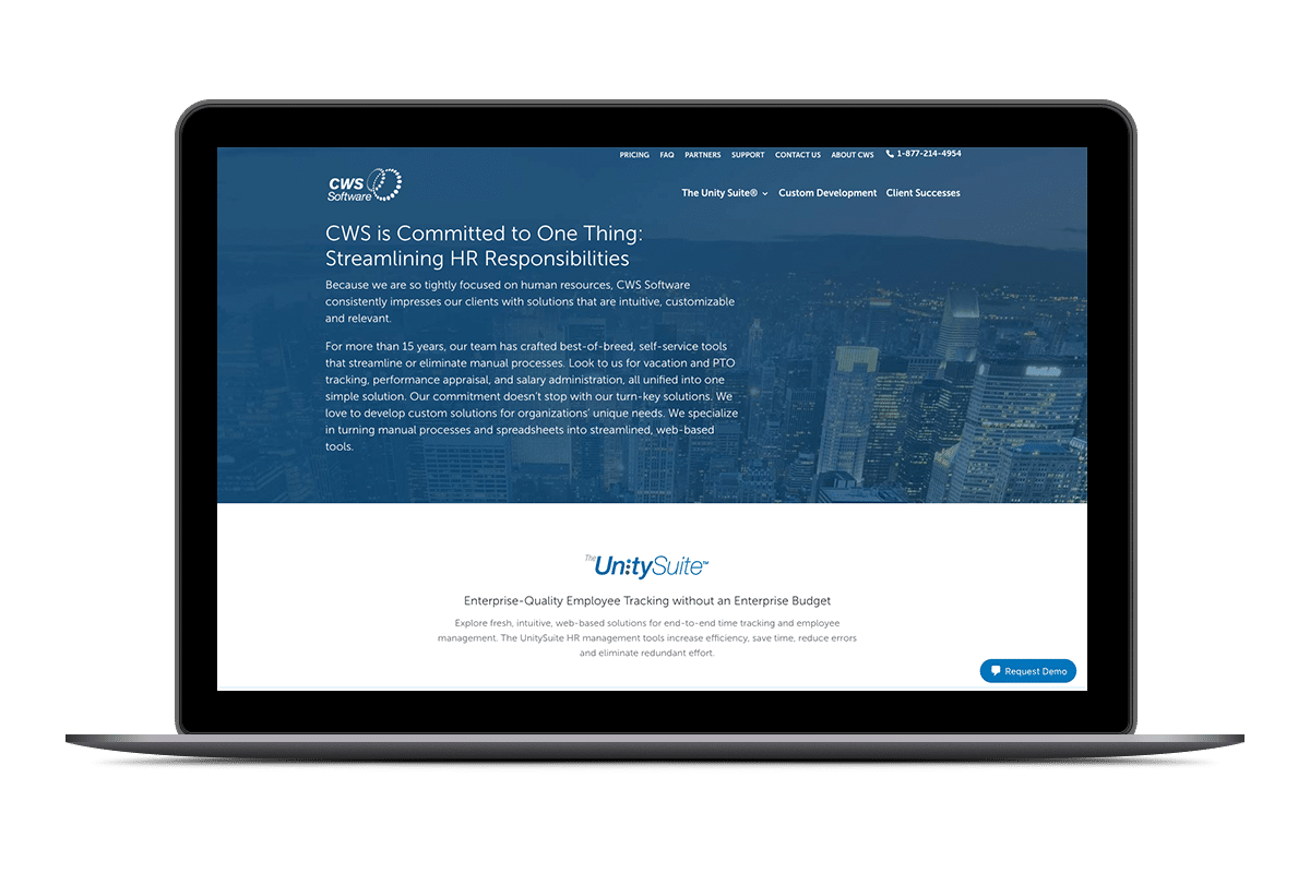 Custom Website Design & Wordpress Development